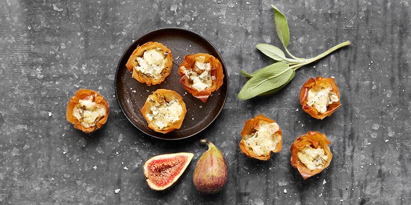 Munsbitar med ost och fikon - Recept för matbranschen & skola - Arlas ...